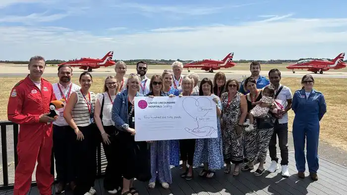 Red Arrows Complete 8,000-Mile Charity Challenge for Lincoln County ...