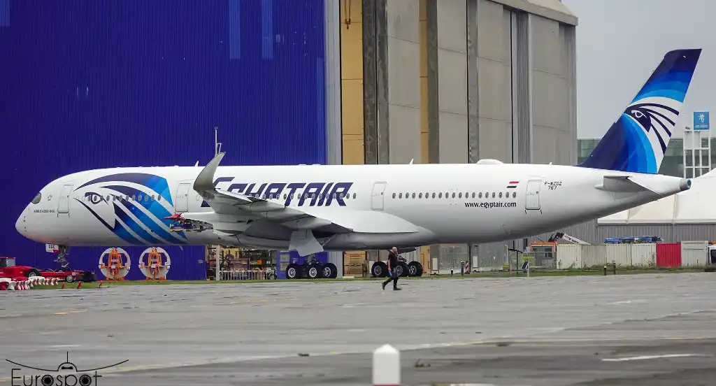 EgyptAir’s First Airbus A350-900 Completes Maiden Flight, Marking a ...
