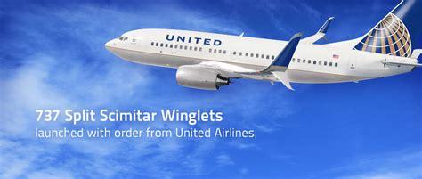 Why United Airlines Replaced Blended Winglets With Split Scimitars on ...