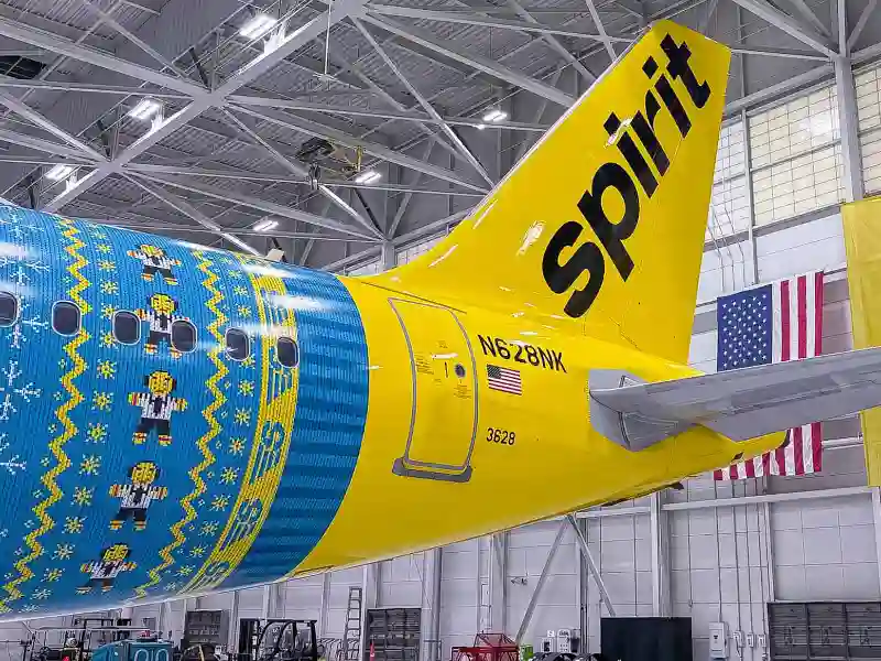 Spirit Airlines Spreads Holiday Cheer with First-Ever Festive Airbus ...