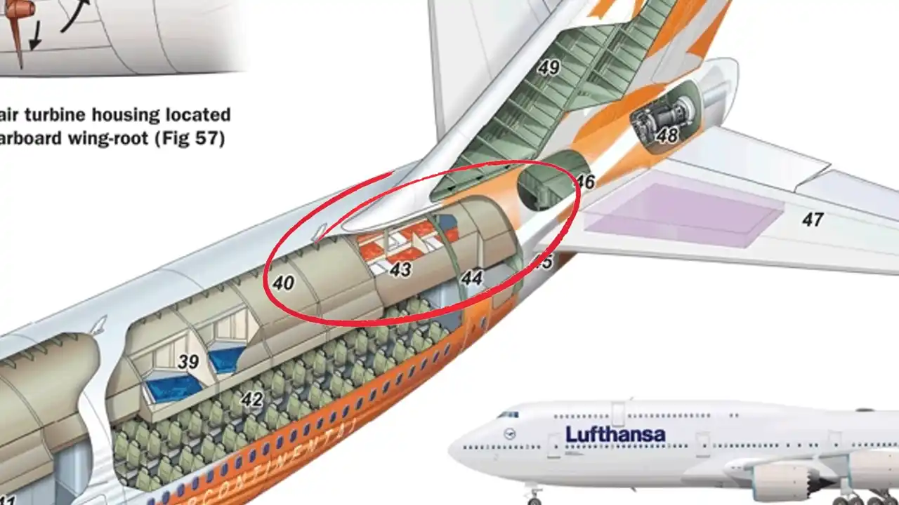 Inside the Boeing 747-8’s Secret Crew Rest Areas: Where the Jumbo Jet ...
