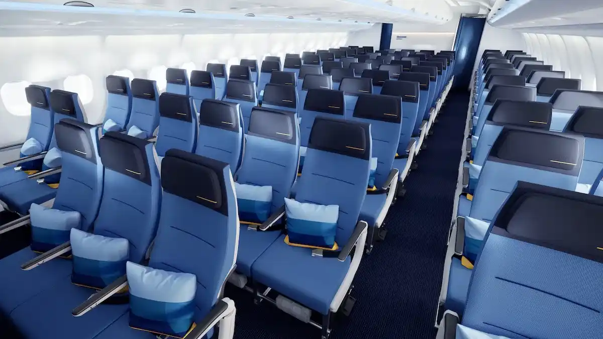 Discover Airlines Reveals Ocean Blue Airbus A330 Cabins With Elevated ...