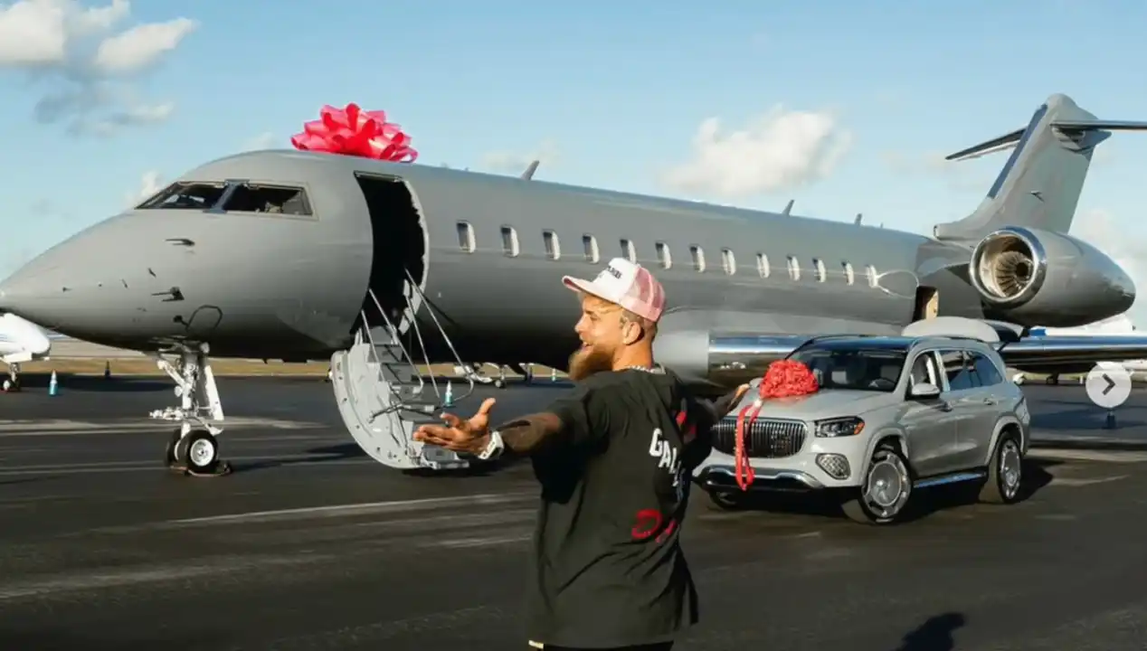 Inside the Lavish Skies: Jake Paul's Bombardier Global Express Private ...
