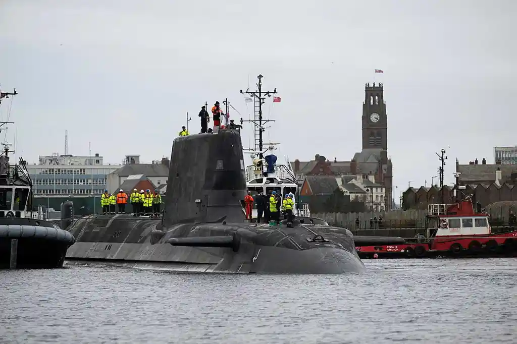 UK Deploys HMS Anson to Australia, Stretching Royal Navy Submarine ...