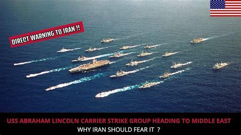 USS Abraham Lincoln Carrier Strike Group Escorted by Nuclear Submarine ...