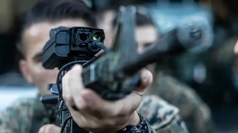 US Marines Deploy SMASH 2000L Smart Scope to Turn Rifles Into Anti ...